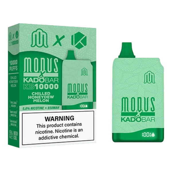Chilled Honeydew Melon Modus X Kado Bar KB10000 Puffs - Kadobar Flavors